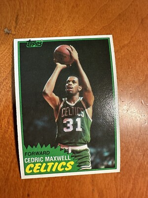 1981-82 Topps Basketball Cedric Maxwell Card #5 Boston Celtics Nmmt | eBay