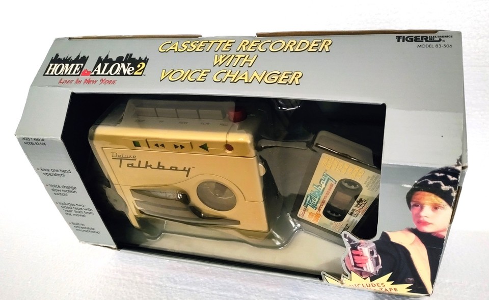 Talkboy Cassette Recorder Tiger 1995 Home Alone 2 IN BOX NEVER USED | eBay