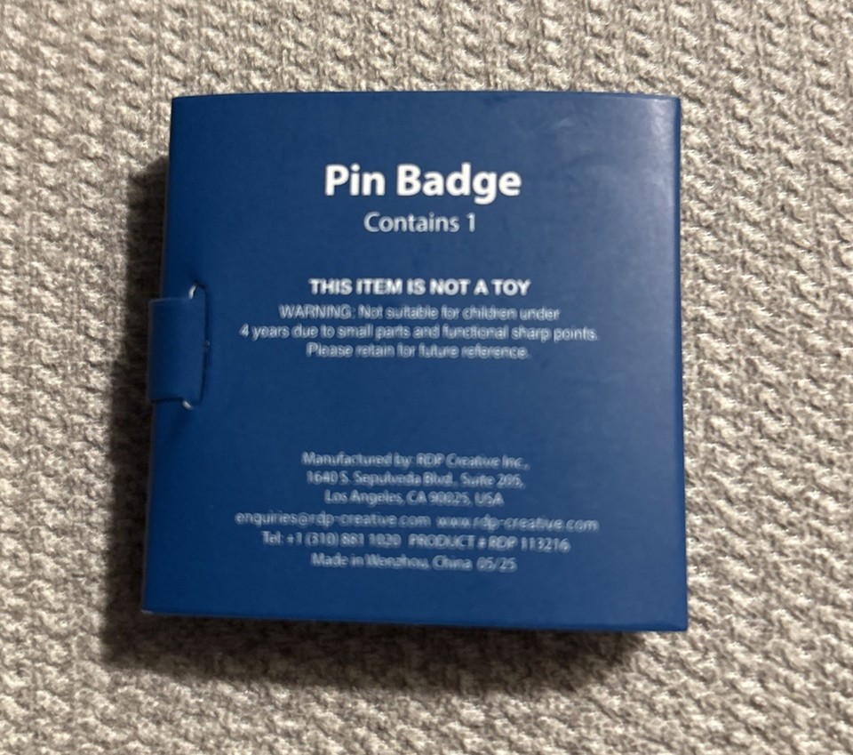 Superman 2025 Cinemark Exclusive XD Collectible Pin Badge New | eBay