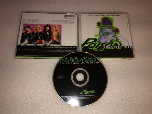 Poison CD Greatest Hits 1986-1996 Glam metal Hard Rock Bret Michaels ...