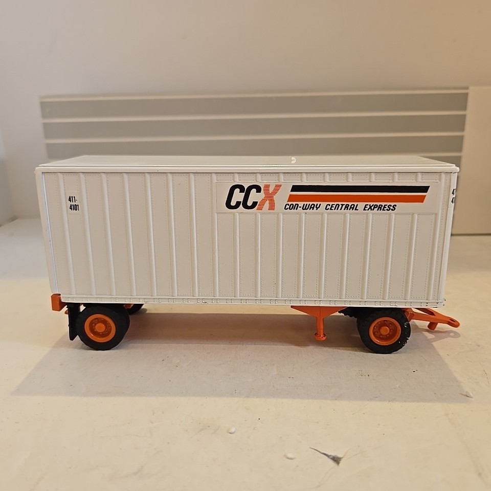 CCX CON WAY CENTRAL EXPRESS 1/53 Semi Truck Cab & Double Trailers | eBay