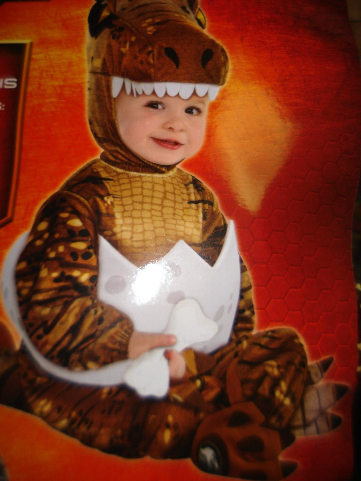 Jurassic World Infant T-rex Costume Jumpsuit w/Bootie… - Gem