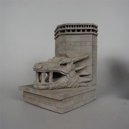 Game Of Thrones Periphery Dragonstone Castle Gate Calligraphy Statue ...