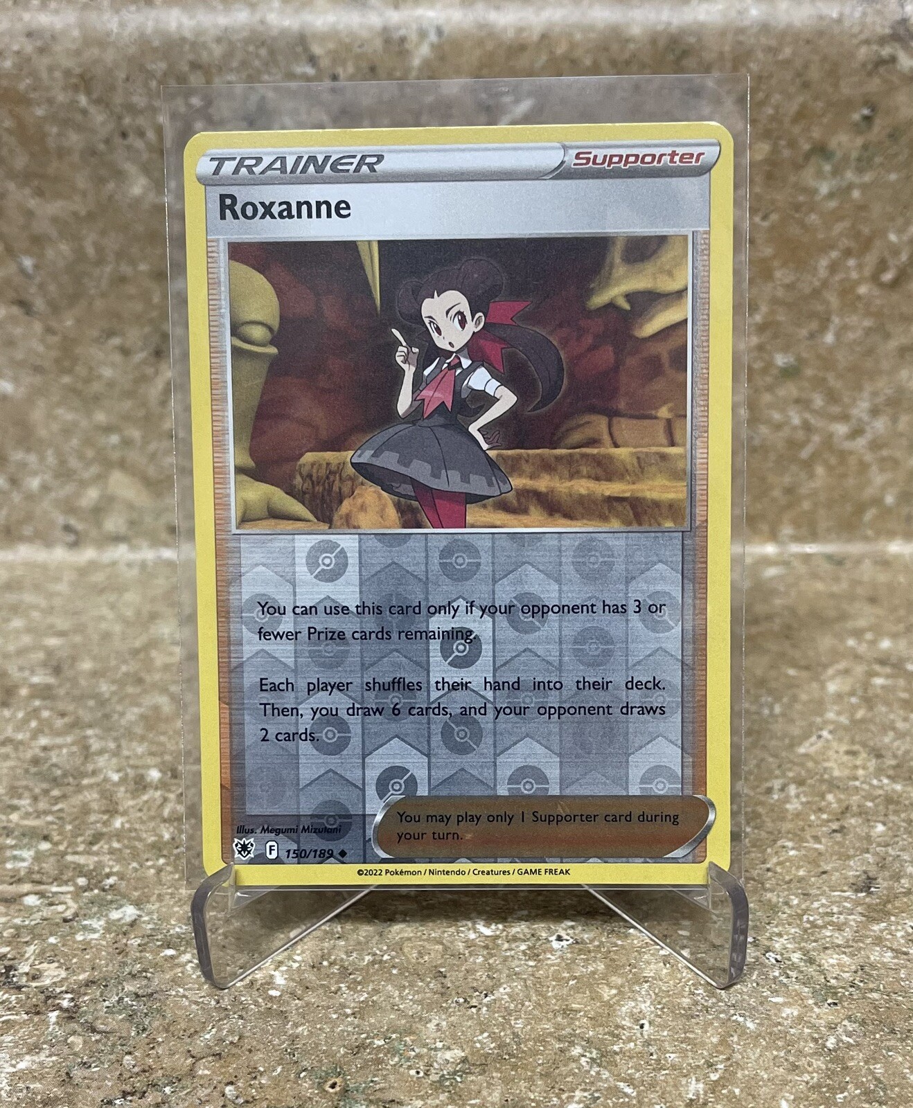 Roxanne 150/189 Near Mint Astral Radiance Uncommon Reverse Holo Pokemon ...
