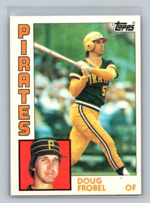 1984 Doug Frobel #264 Topps Pittsburgh Pirates Rookie 84-TBBC#7-8 | eBay