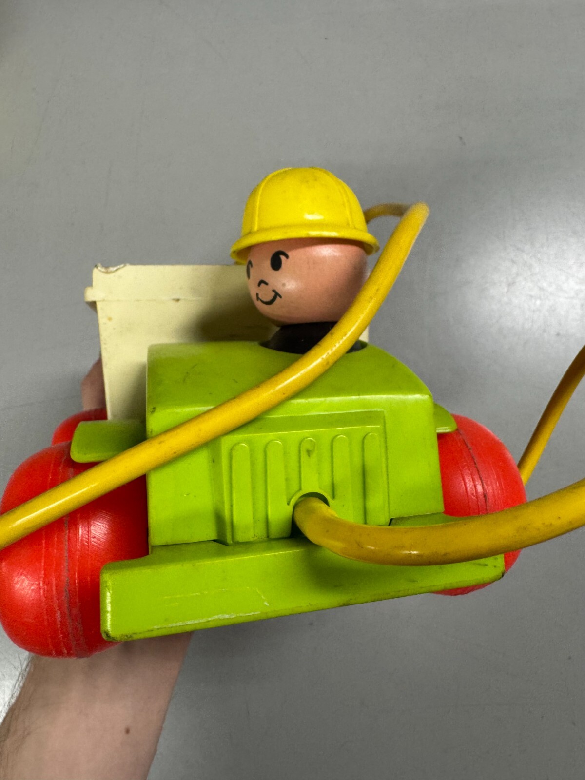 Vintage Fisher Price Pull Toys Toot-Toot Train + Fire Engine + Jiffy ...