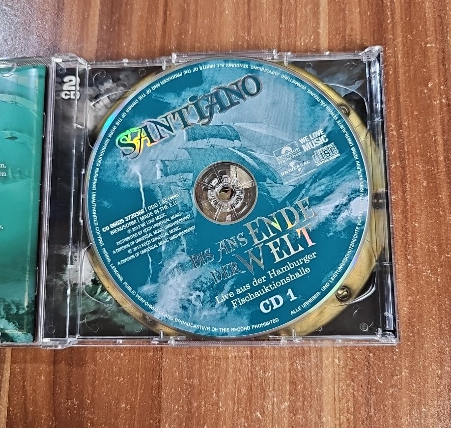 Santiano - Bis ans Ende der Welt - Live (2012) 2 CD Album **sehr guter Zustand** | eBay.de