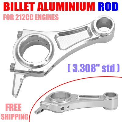 Billet Aluminium Connecting Rod ( 3.308" std ) For Predator 212cc ...