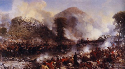 US Civil War Charge of the Pennsylvania Reserves plum run 9 x 17 inch ...