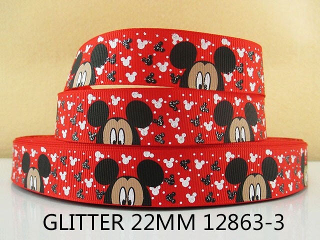 CHARACTER RIBBON - MICKEY MOUSE | eBay UK