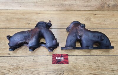 1995 MITSUBISHI FTO GPX DE3A MANUAL 24V V6 MIVEC OEM EXHAUST MANIFOLDS ...