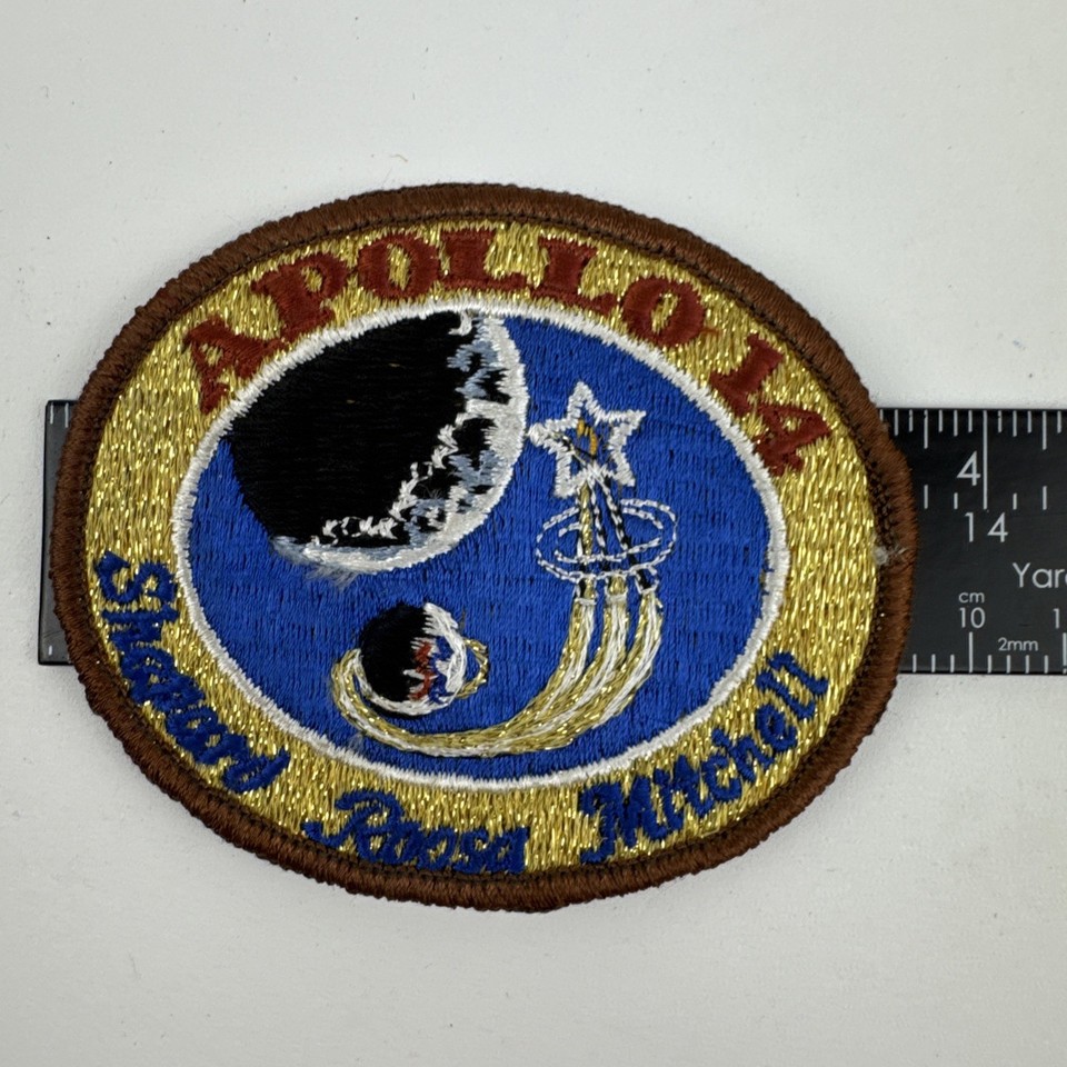 NASA Space Program Apollo XIV 14 Mission Crew Vintage Original 1971 ...