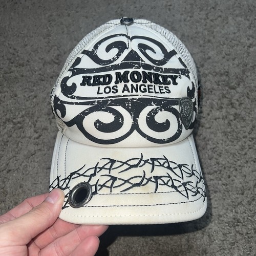 Red Monkey Los Angeles Trucker Hat | eBay