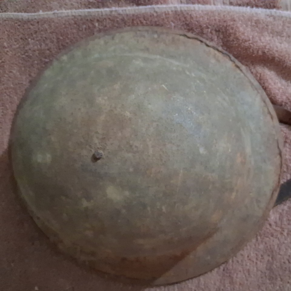 WW1 US M-1917 Brodie Helmet British Made Original Chin Strap No ...