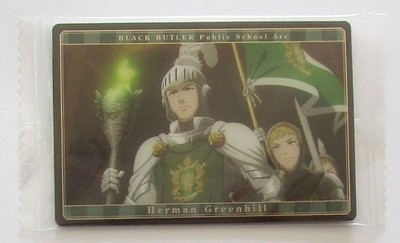 Black Butler Herman Greenhill No.11 Card 2025 Part 1 Wafer Bandai | eBay