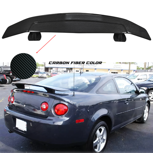 52" Carbon Fiber Spoiler Wing Rear Trunk Wing GT Style For Chevy Cobalt ...