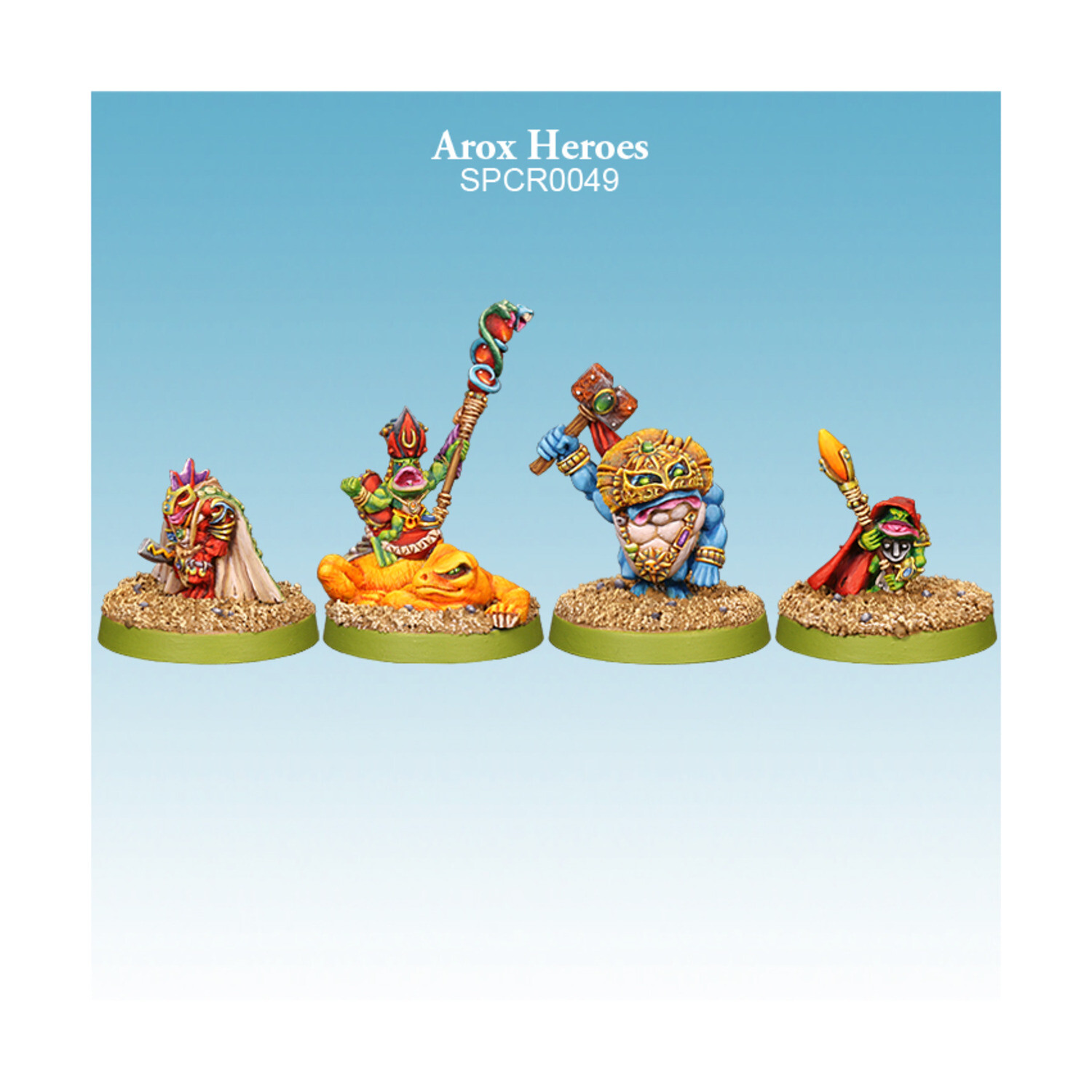 Spellcrow Argatoria Mini 10mm Arox Heroes Pack New | eBay