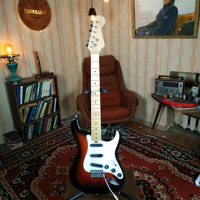 MUSIMA Elit Star de Luxe style rare vintage electric guitar strat ...