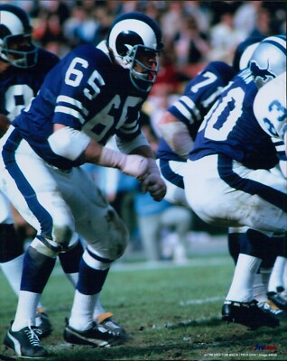 Tom Mack Los Angeles Rams NFL Football Unsigned Glossy 8x10 Photo B | eBay