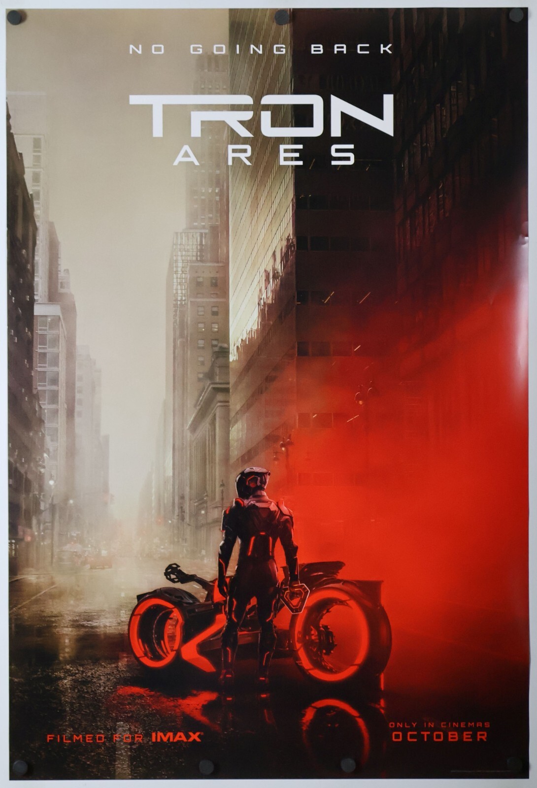 Tron Ares - original DS movie poster INTL Adv D/S 27x40 2025 Bridge ...