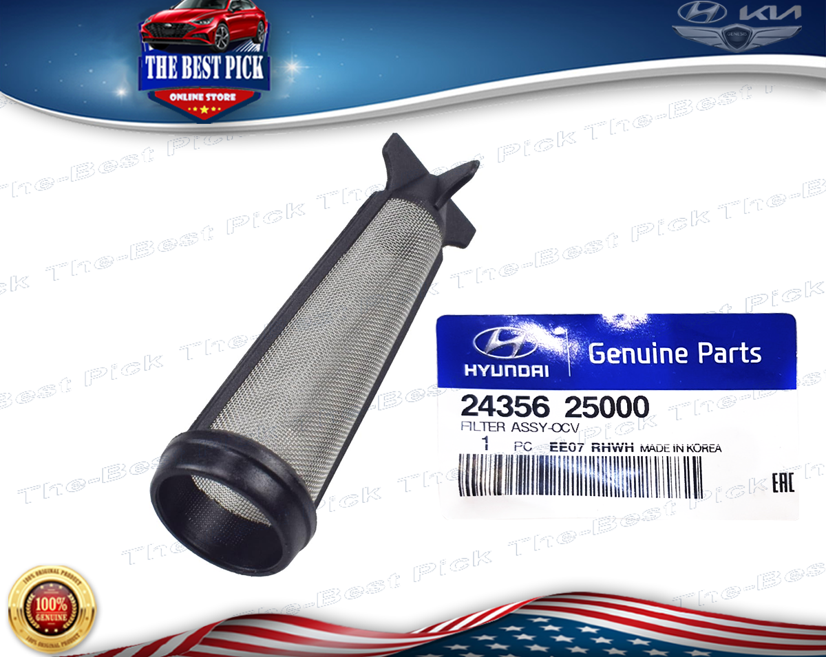 ⭐GENUINE⭐ Oil Control Valve Filter Assembly FOR Hyundai Kia 2435625000 ...