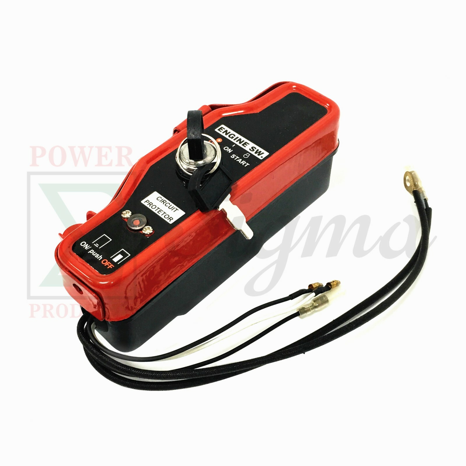 Ignition Switch Box For LIFAN 3/4" 6.5 HP 7HP Horizontal Electric Start ...