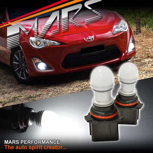 2x MARS Performance High Power P13W 3D LED SMD Fog Light bulbs for ...