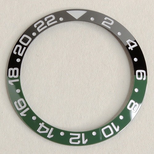 Ceramic Bezel Insert Fits 40mm 116710 Rolex GMT Master II Sprite Green ...