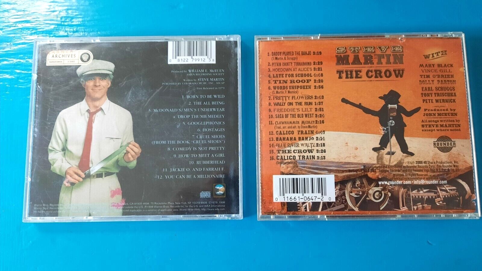 Steve Martin 2-fer! Comedy Is Not Pretty + The Crow (CD, 2008) M32 ...