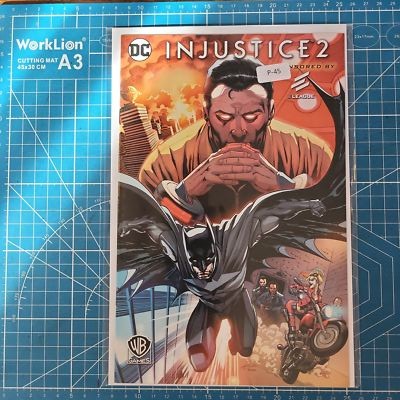 INJUSTICE 2 #1ELEAGUE 9.0+ VARIANT DC COMIC BOOK P-45 | eBay