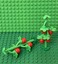 Lego 2 MOC City Mini Figures Tomato Or Red Bell Pepper Vegetable Stalk ...