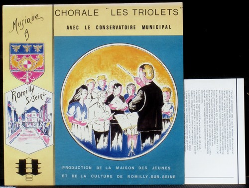 Chorale Les Triolets, Romilly sur Seine LP NM-, CV EX | eBay