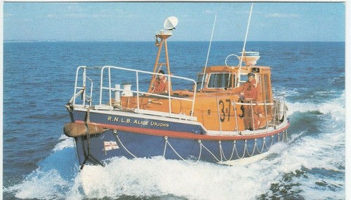 RNLI 'Rother' Class Self Righting Lifeboat "Alice Upjohn" PPC Unposted ...