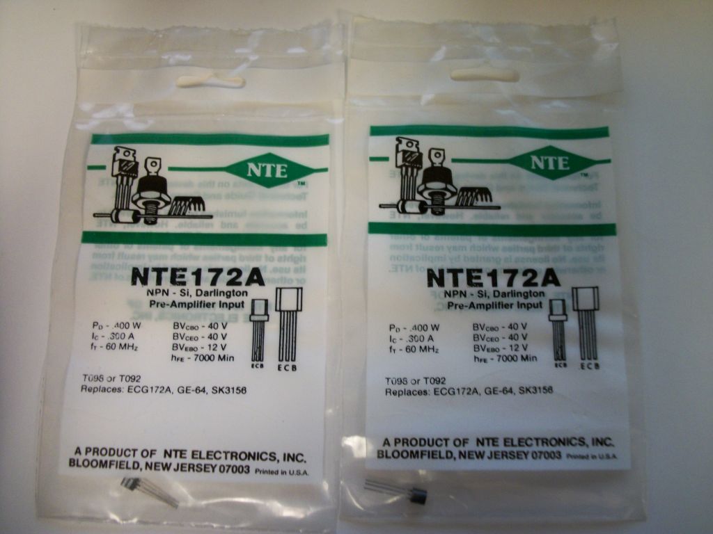 NTE Electronics - NTE171 NTE172A NTE175 NTE177 NTE186 NTE187 | eBay