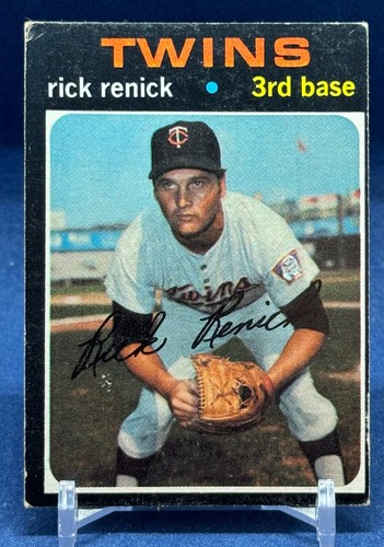 1971 Topps Rick Renick #694 VG+ HIGH NUMBER | eBay