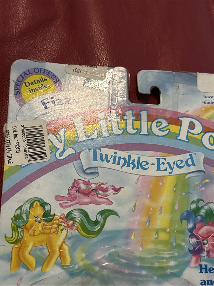 My Little Pony Twinkle-Eyed Fizzy Vintage G1 1986 MOC #2 | eBay