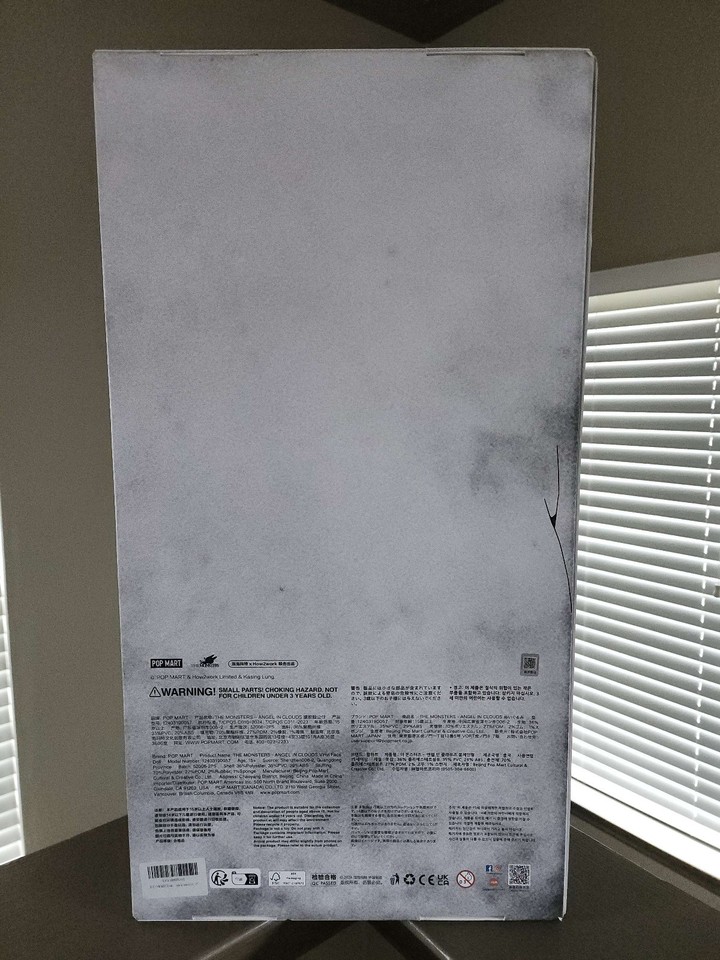 LABUBU THE MONSTERS - ANGEL IN CLOUDS Doll (AUTHENTIC) POP MART, NEW | eBay