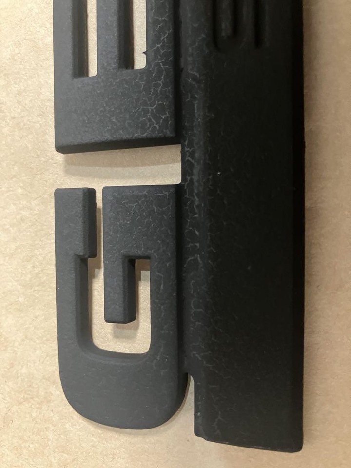 Suzuki Spacia Gear Emblem Black Painted Used Logo Badge | eBay