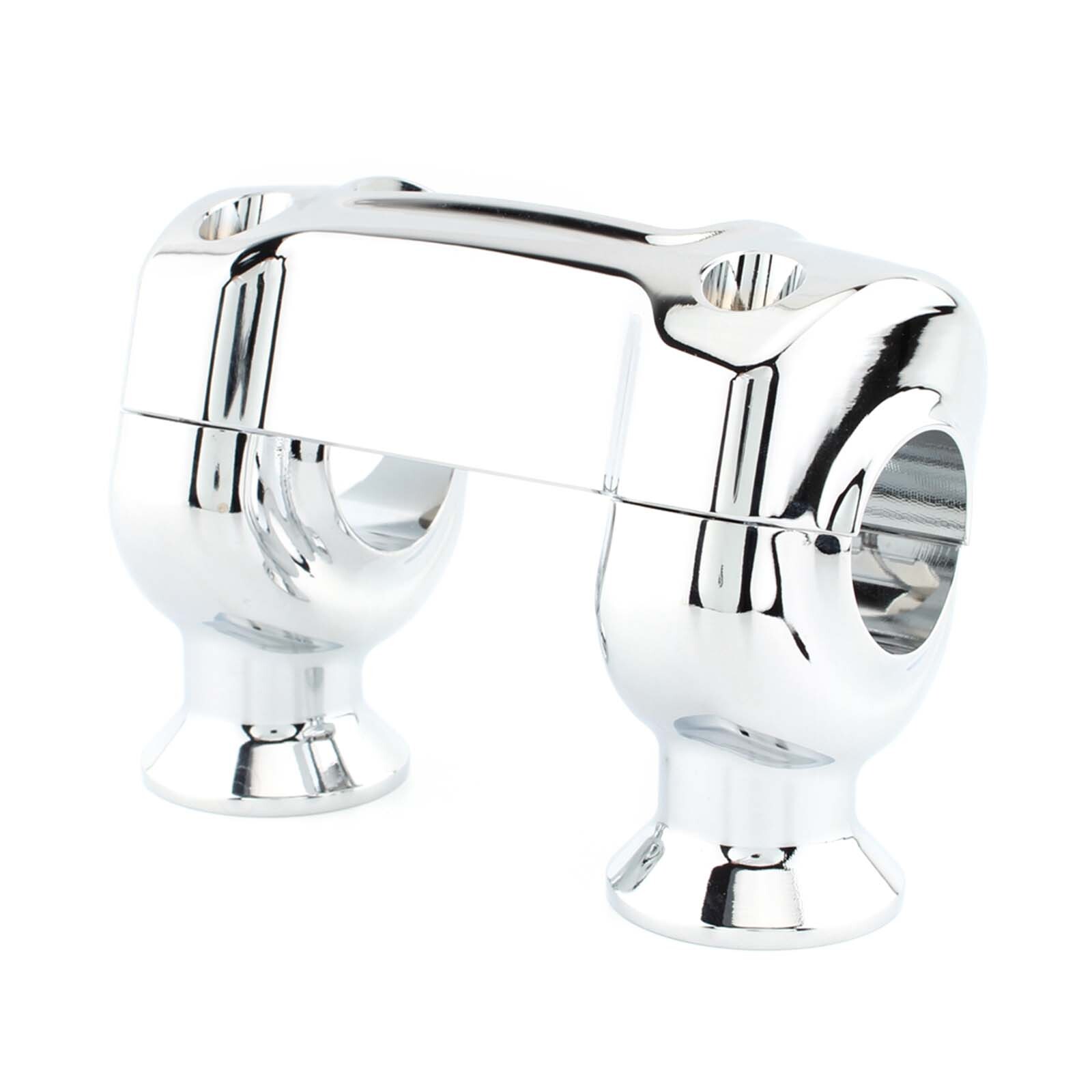 1.25 inch Handlebar Risers Top Clamp Kit For Harley Softail Dyna Street ...