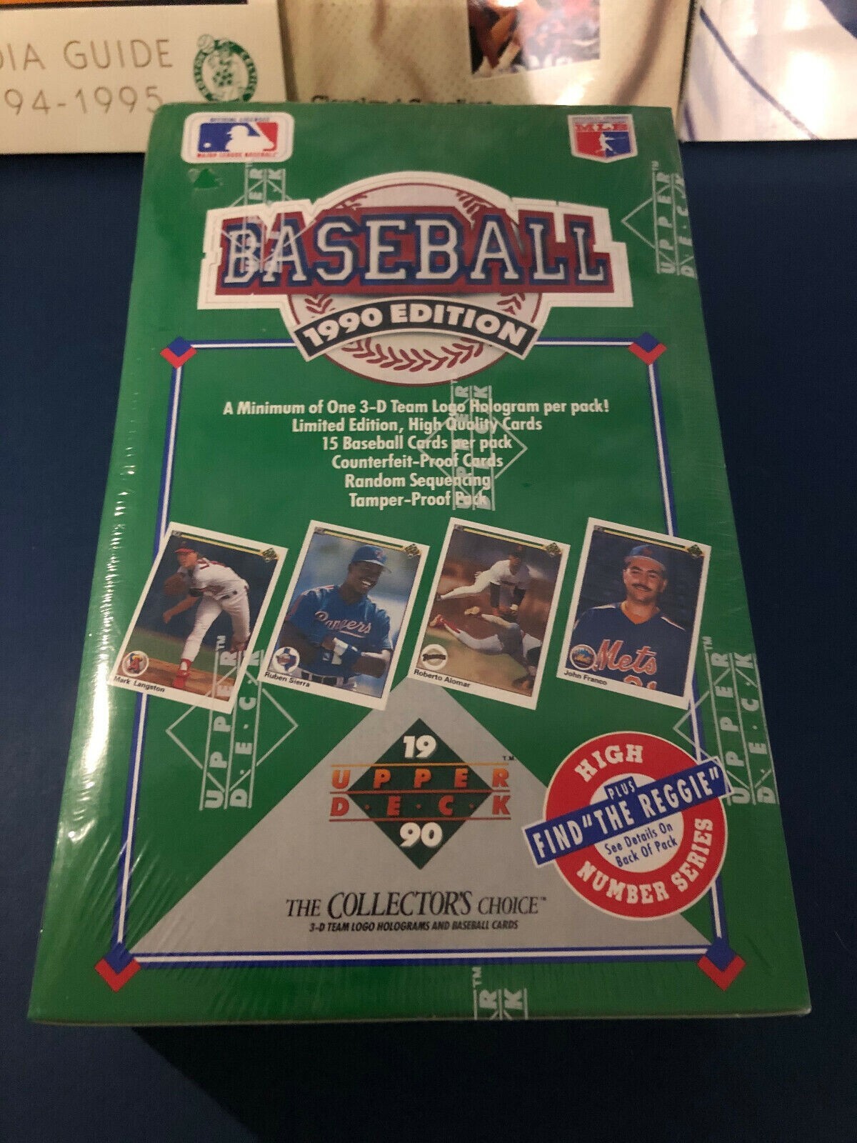 1990 Upper Deck High Series Baseball Cards Factory Sealed WAX PACK From ...
