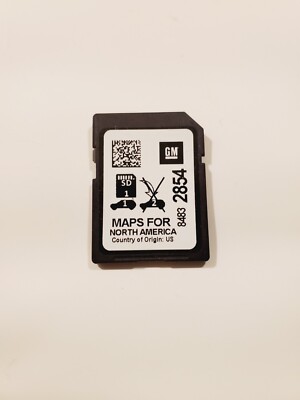 2018-2020 CHEVROLET GMC CADILLAC NAVIGATION SD CARD 8483 2854 FACTORY ...