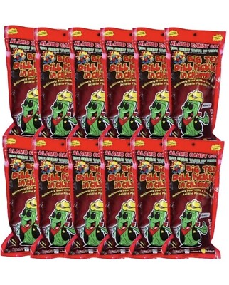 12X ALAMO Chamoy Pickle Sour Spicy FULL BOX - Alamo Candy Co Big Tex ...