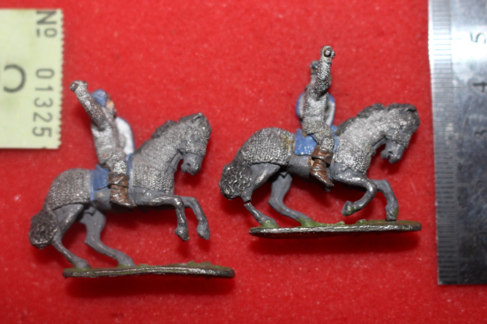 Games Workshop Citadel Ral Partha Mounted Knights Horse Metal Figures ...