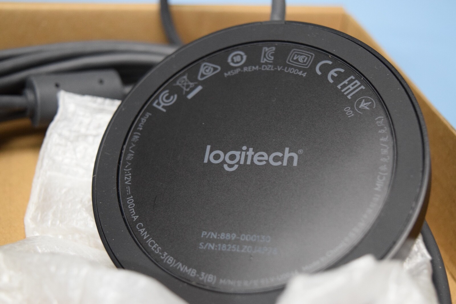 Logitech Expansion Microphone for MeetUp ConferenceCam (889-000130) for ...