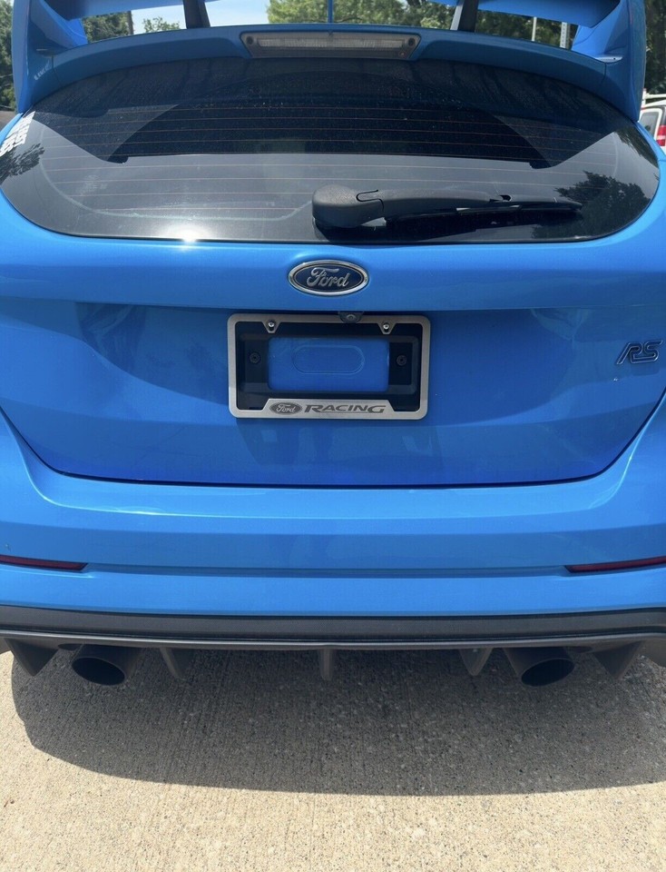 Rear License Plate Bumper Tag Mounting Bracket for FORD FOCUS RS + 6 ...