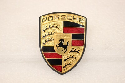 Porsche 997 911 Carrera 996 986 955 987 991 Front Hood Emblem Crest ...