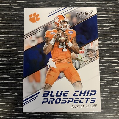 2017 Panini Prestige Blue Chip Prospects DeShaun Watson #19 RC Rookie ...