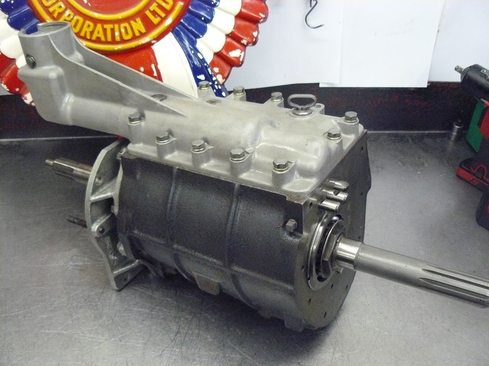 AUSTIN HEALEY 3000 BJ7/8 REMANUFACTURED EXCHANGE GEARBOX OVERDRIVE TYPE ...