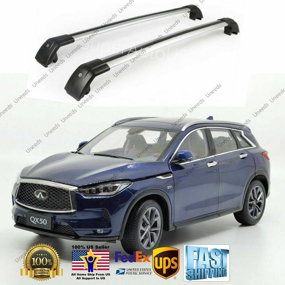 Top Roof Rack fit for INFINITI QX50 2017-2019 Baggage Luggage Cross Bar ...