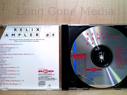 Relix Sampler #4 by Various (CD, Remainder, 1992, Relix Records) | eBay